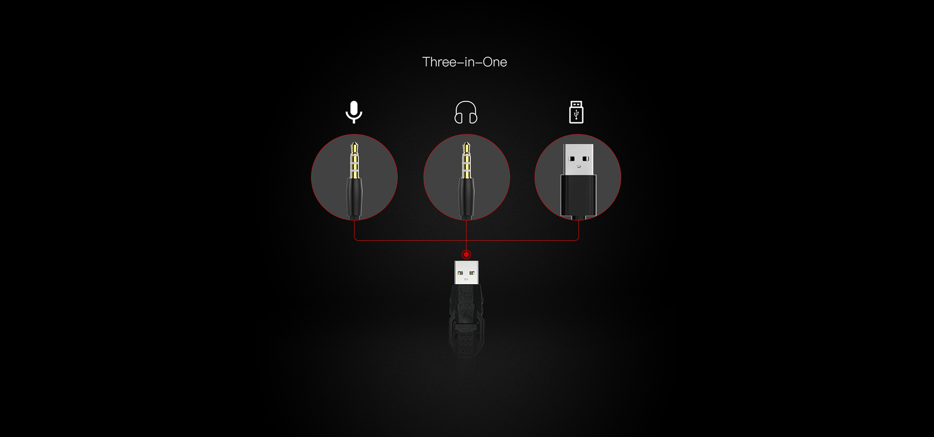 Over-Ear Stereo USB Gaming Headset with Enhanced Virtual 7.1 Surround ...